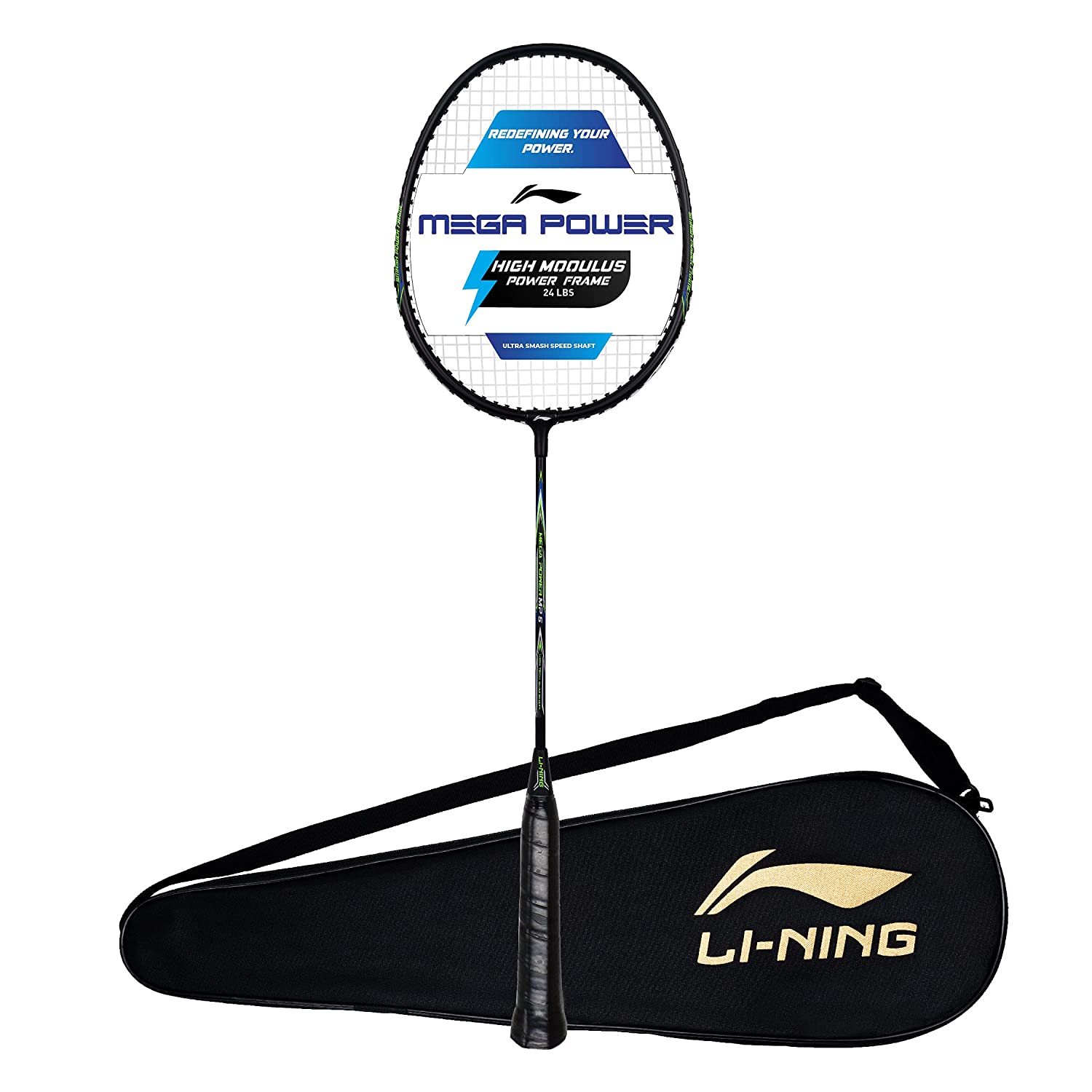 Badminton Racquet with Smash Power Frame - anytimemart.in